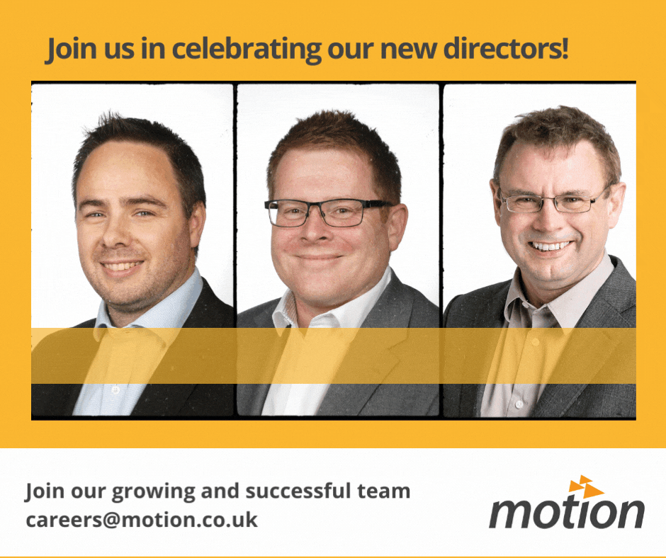 Motion latest movers and shakers